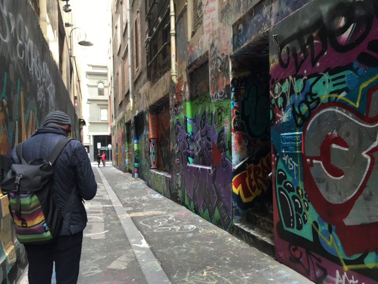 Laneways of Melbourne – Union Lane – Zinc Moon